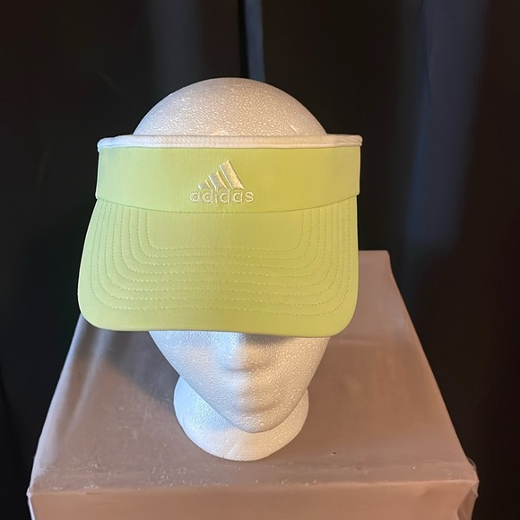 adidas | Accessories | Adidas Womens Visor Hat Neon Yellow | Poshmark